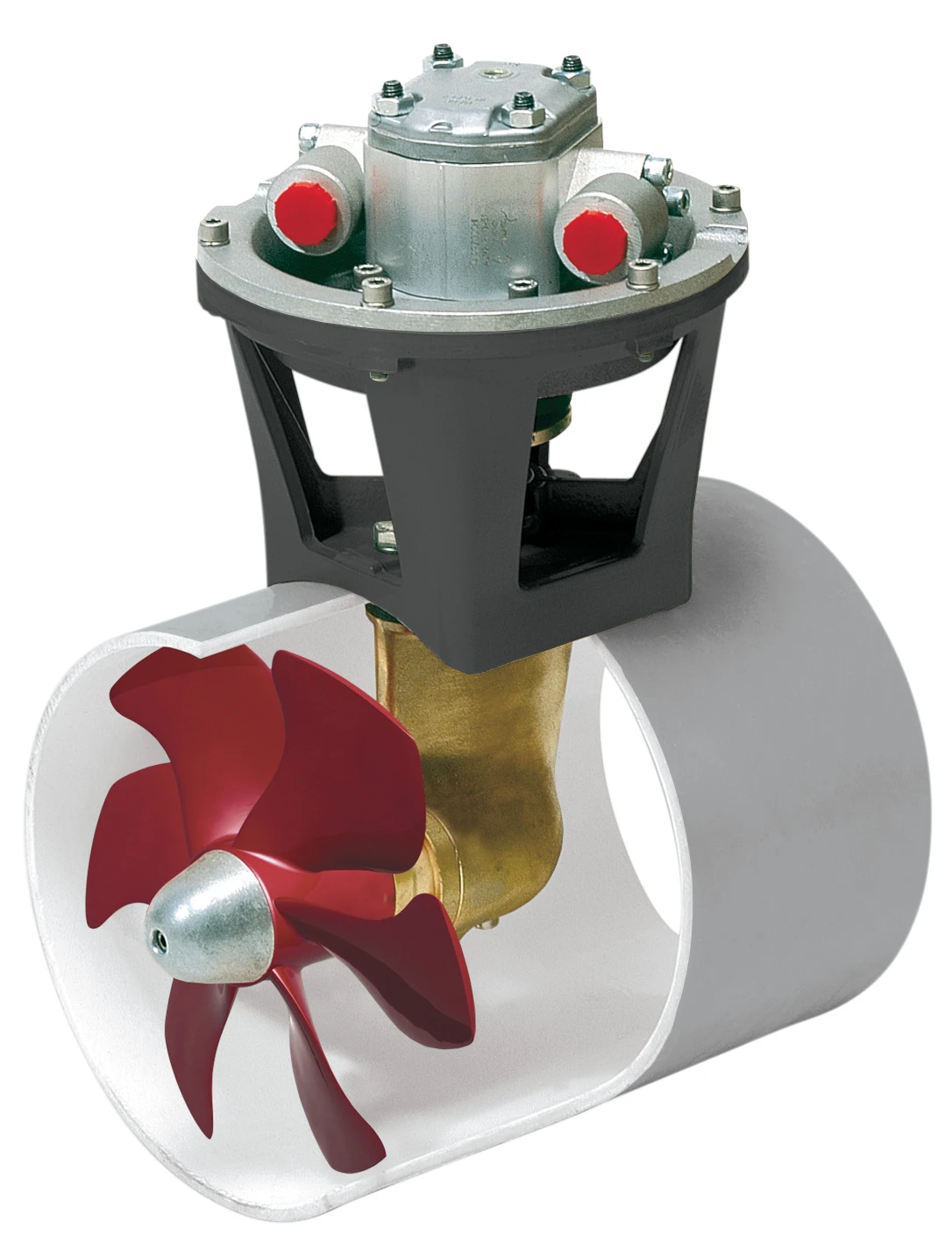 Hydraulic bow & stern thrusters | VETUS marine thruster systems