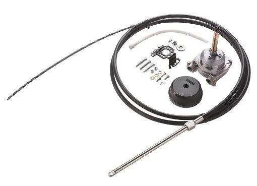 Outboard cable steering kits for precise control | VETUS marine