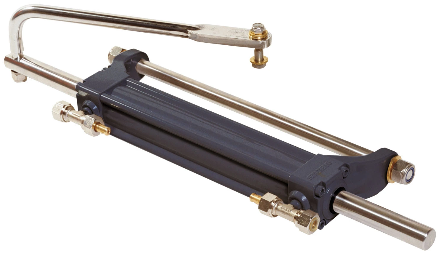 Steering systems for outboard engines | VETUS z-drive marine steering