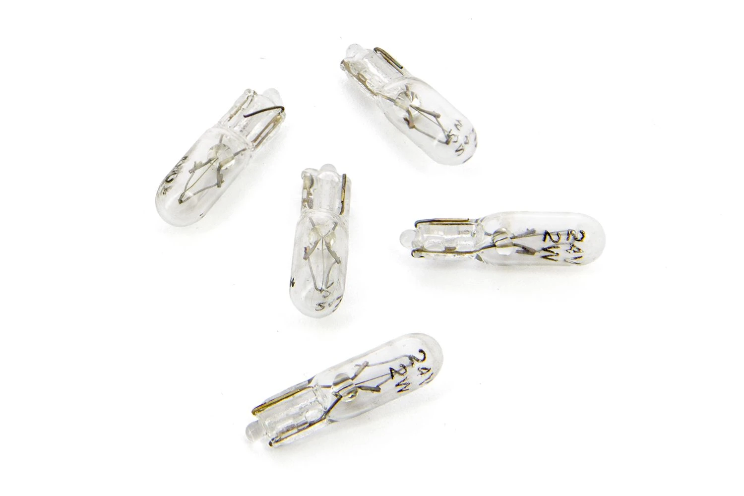 Set: bulb (5x) 24V/ 2W for gauge