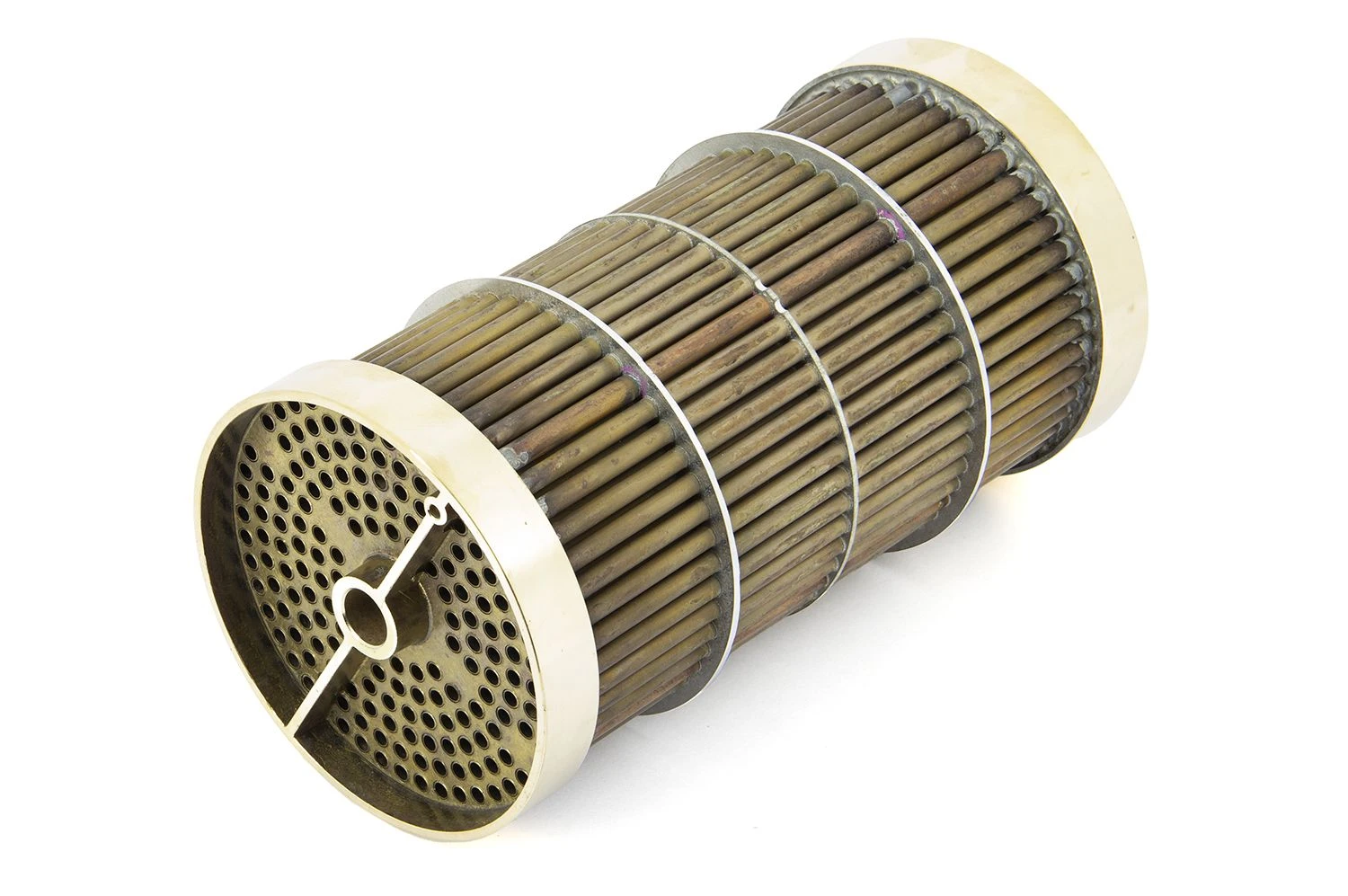 Tube stack in heat exchanger